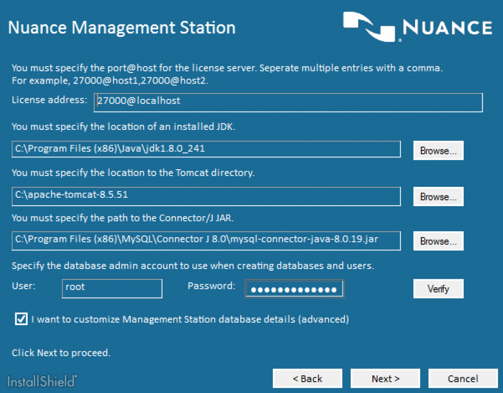 Installing Nuance Speech Suite 10.5 – dmacias . org